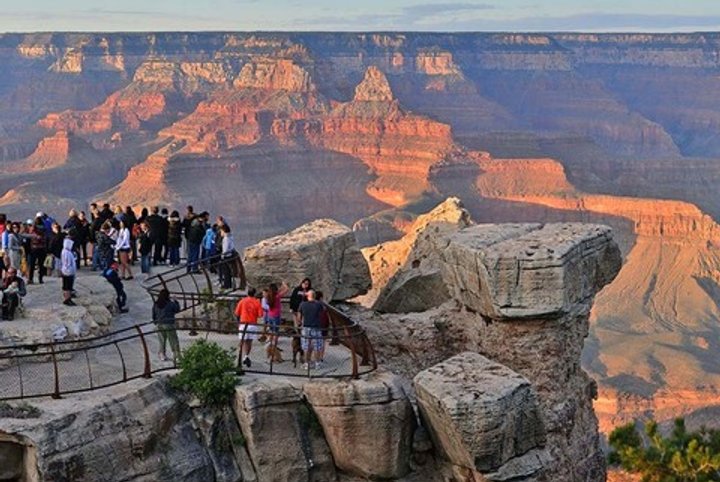 하나투어 라스베가스 출발 그랜드캐년앤텔로프캐년홀스슈밴드파웰호자이언별 구경 1일 투어 라스베가스 미국 에코자연투어