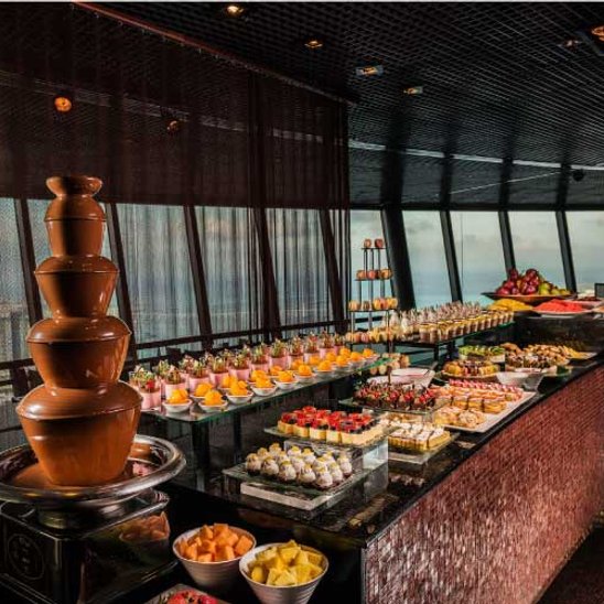 하나투어: [마카오] 마카오 타워 360 Cafe 뷔페 패키지, 마카오, : 전망대&스카이라운지